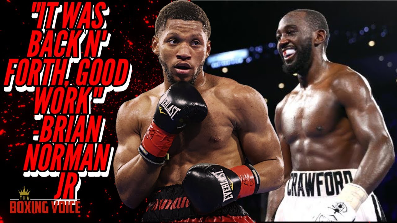 BRIAN NORMAN JR ON INFAMOUS CRAWFORD SPARRING SESSION, NEW TEAM MEMBERS ...