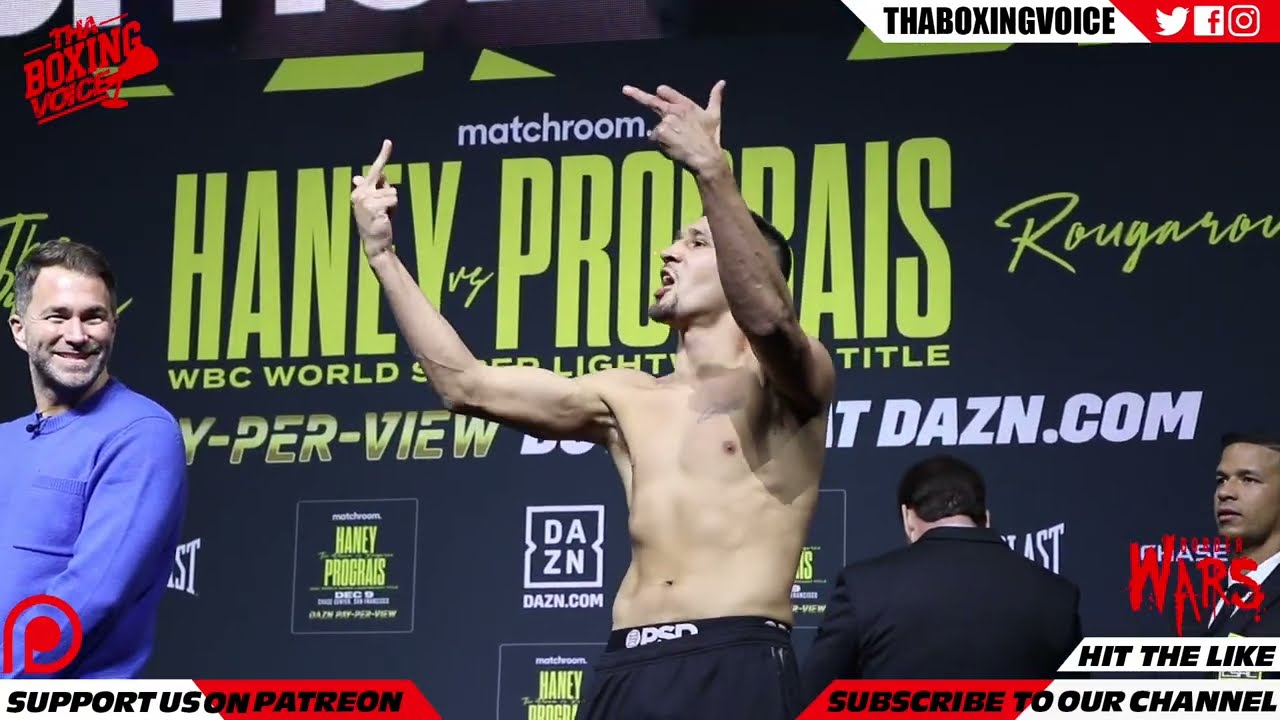 DEVIN HANEY VS. REGIS PROGRAIS UNDERCARDS WEIGH-IN HIGHLIGHTS # ...