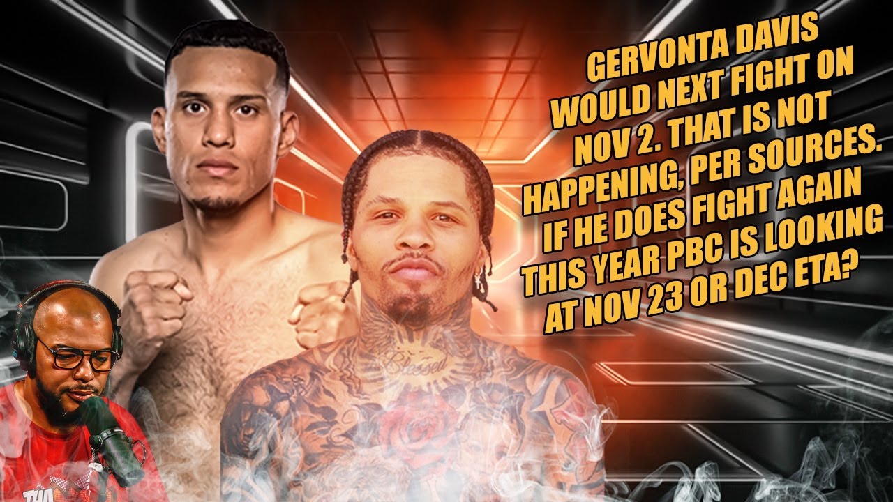 ☎️Gervonta “Tank” Davis Fight Update New Date Possible David Benavidez ...