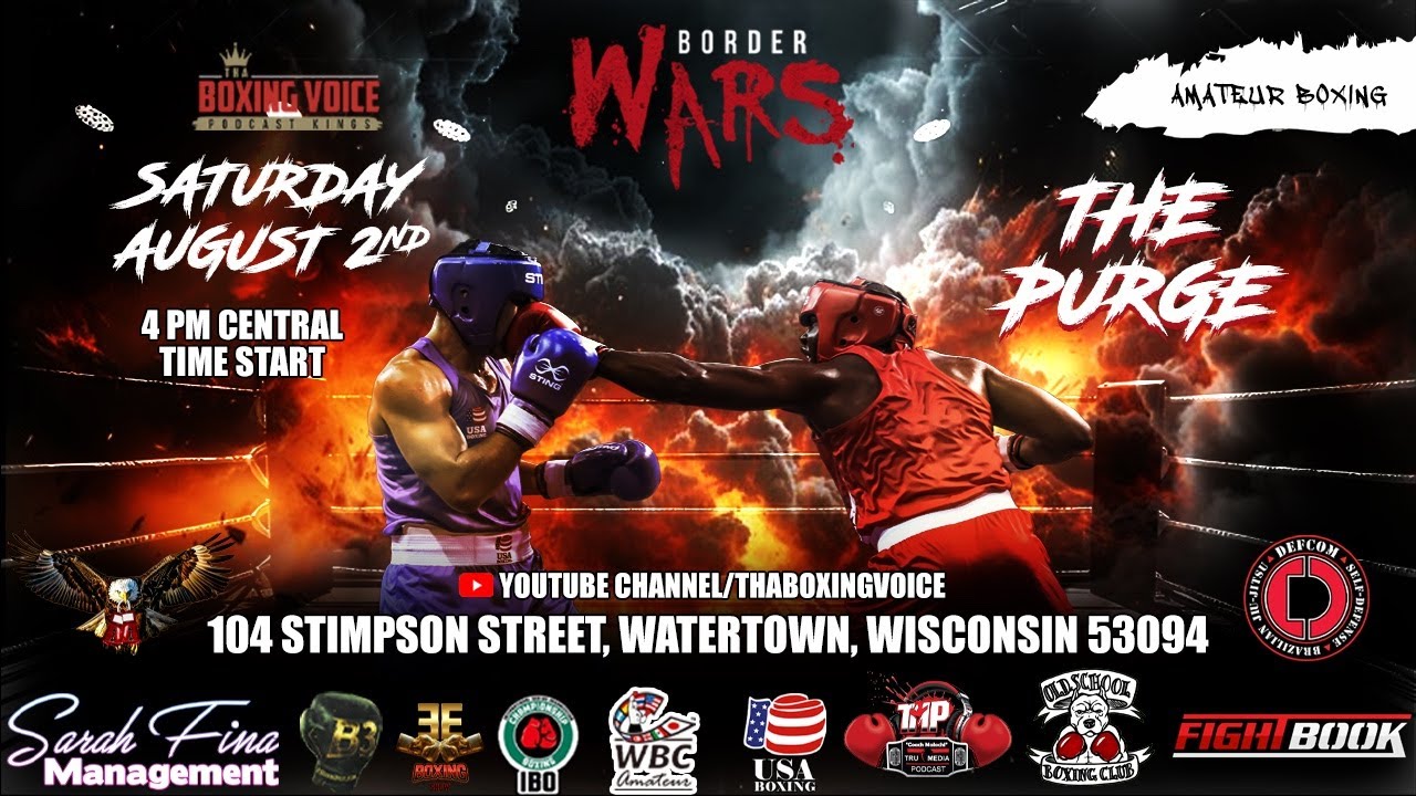 🚨#Thaboxingvoice Border Wars 16: Live Amateur Boxing Event From ...